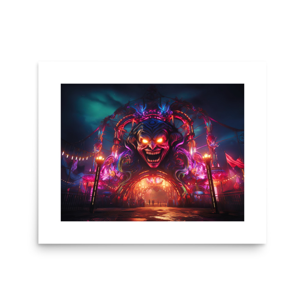 CURSED CARNIVAL | Limited Edition Collectible Art Print | ΔRTCHWΔY